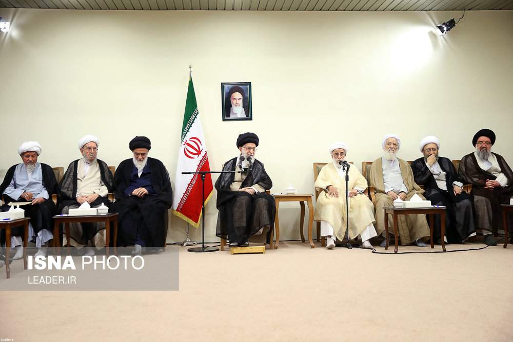 گزارش تصویری/ دیدار رییس و اعضای مجلس خبرگان رهبری با مقام معظم رهبری